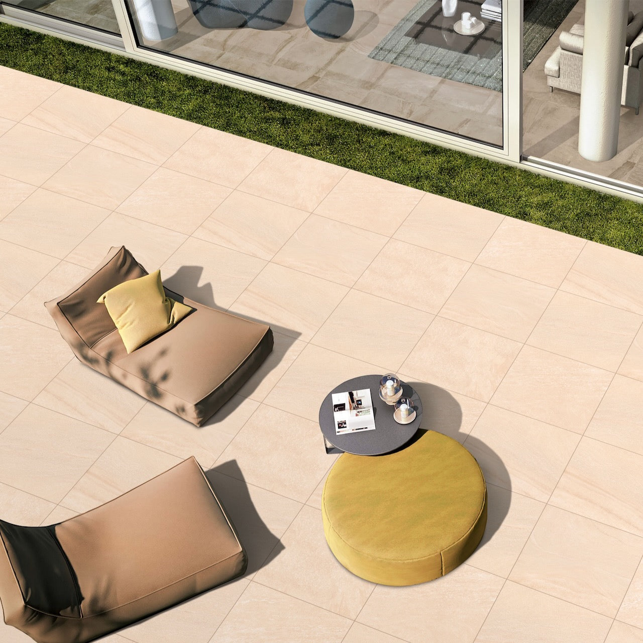 Indian Porcelain - Everest Crema – Infinite Paving