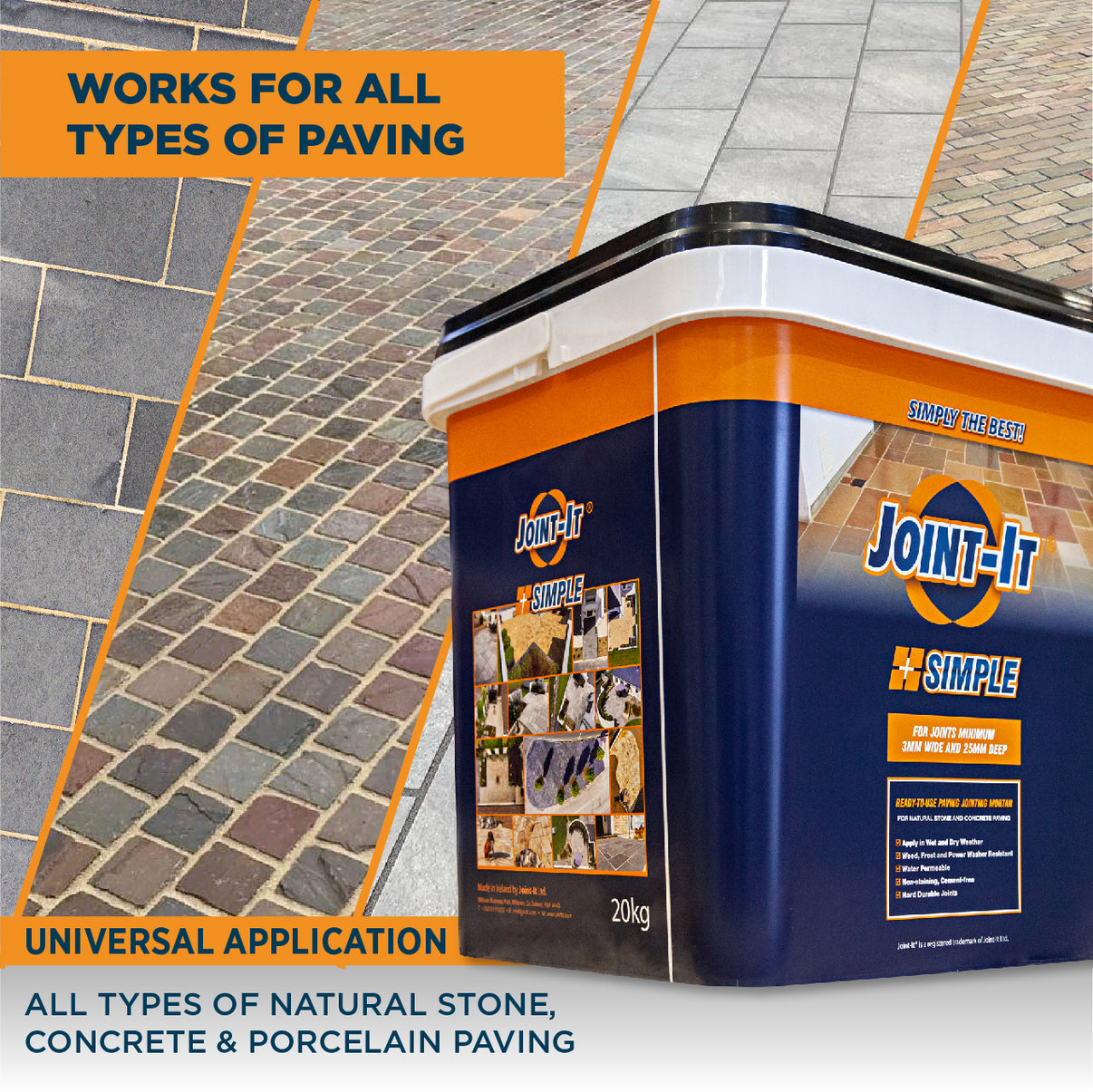 Joint-IT Jointing Compound (Bulk Tub - 20KG) – Infinite Paving
