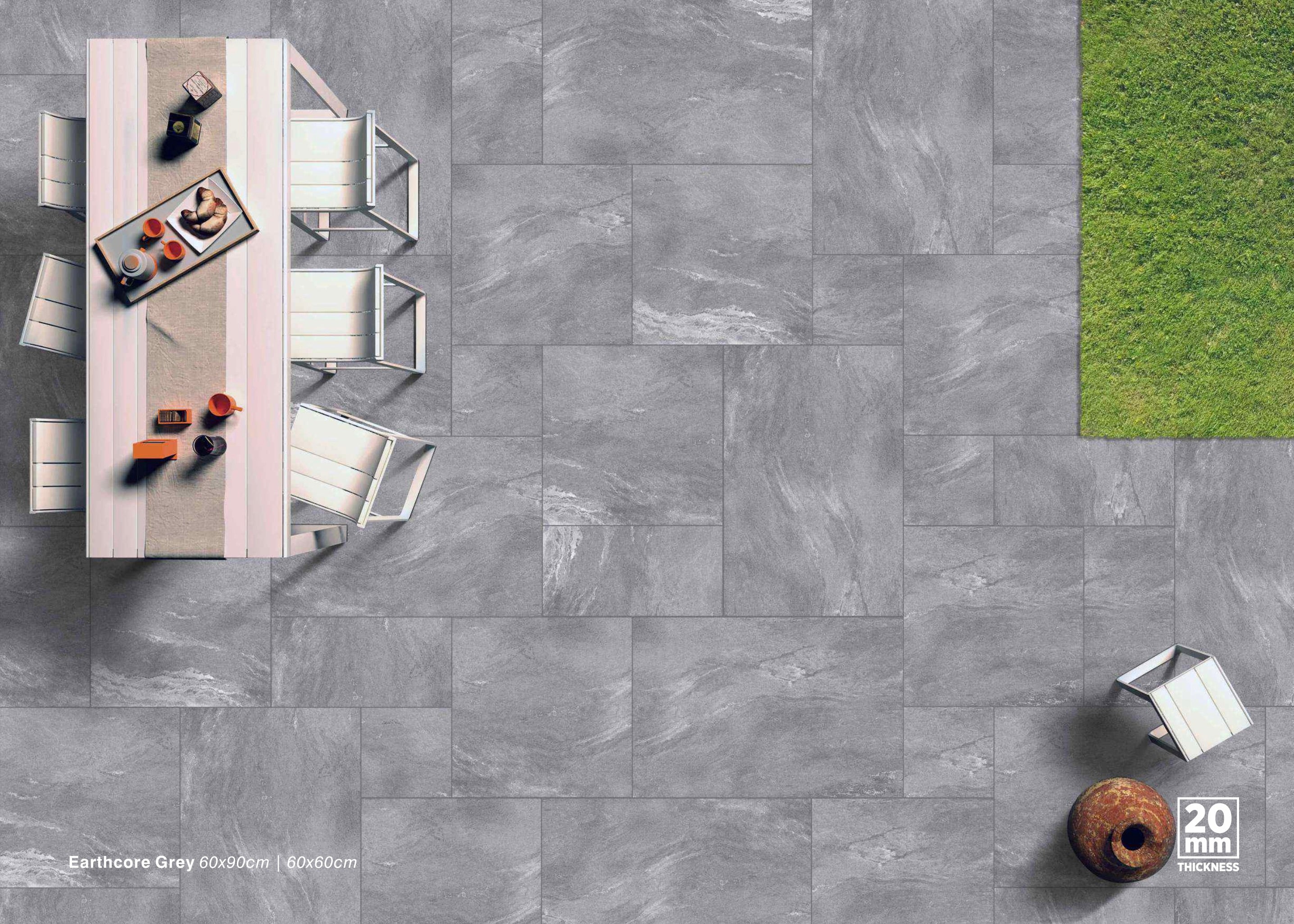 Indian Porcelain - Earthcore Grey – Infinite Paving