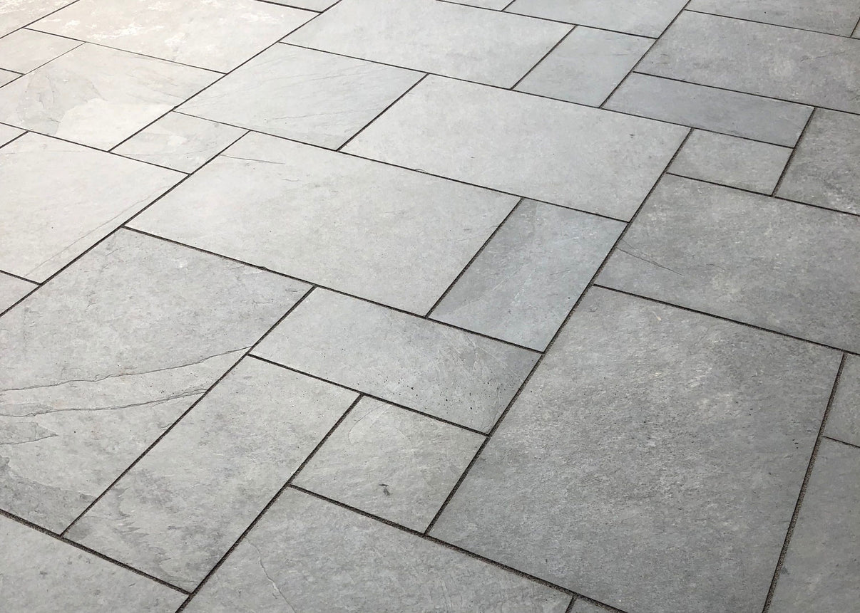 Brazilian Grey Slate Paving Slabs | Infinite Paving | UK